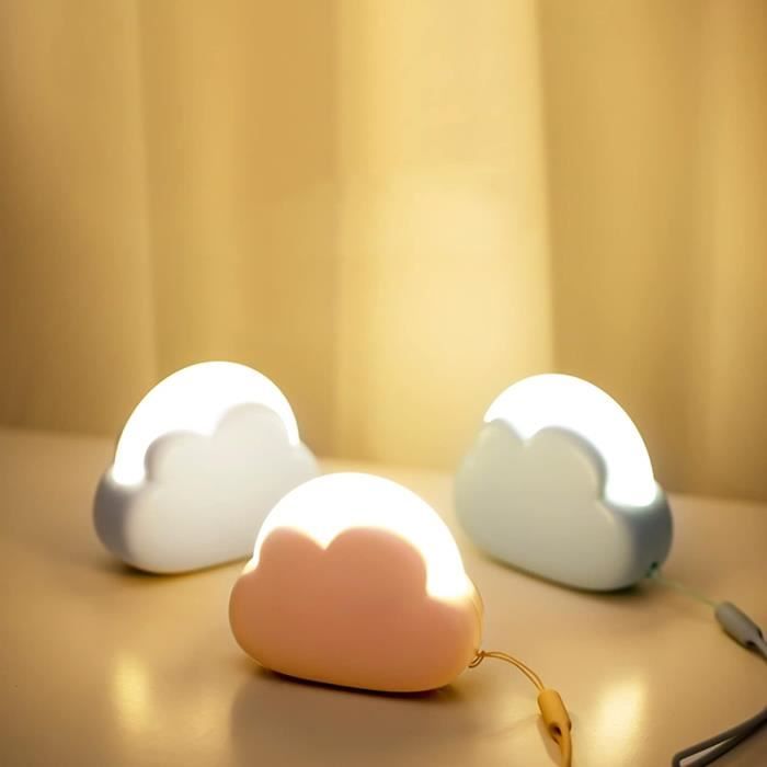 Cadeau Naissance Fille Garçon Veilleuse Nuage Lot de 3 Lampe Nuit ...