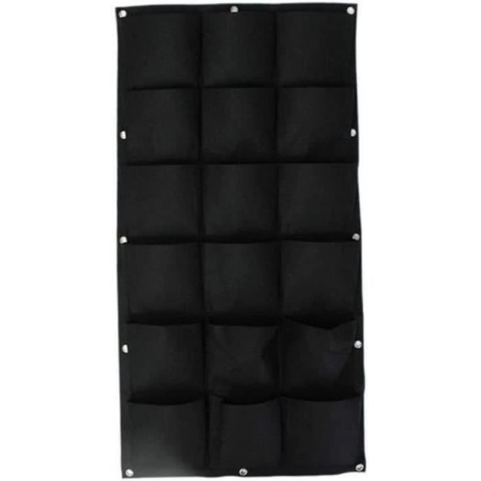 Sac de Plantation Suspendue 18 Poches Moup de Support Mural Planter ...
