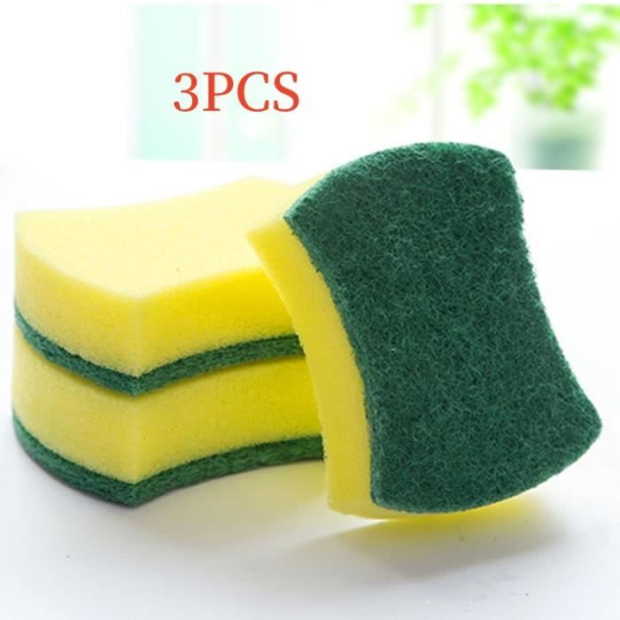 Éponges,Éponges de Cuisine Double Faces,Éponge à Récurer Anti-Rayures ...