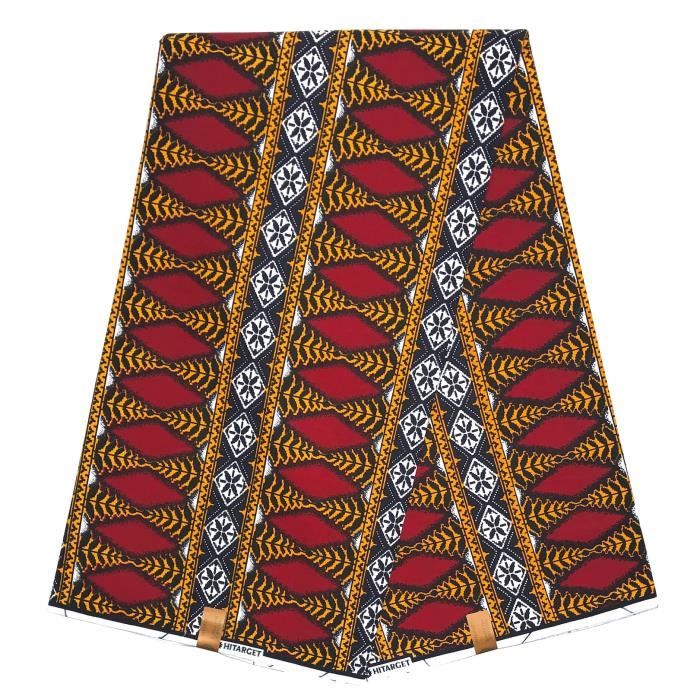 Wax pagne tissu africain collection HITARGET 6Yards super cire imprimé ...