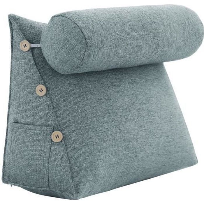 VERCART Coussin de Lecture Cale Dos, Coussin à Coins, Coussin Incliné ...