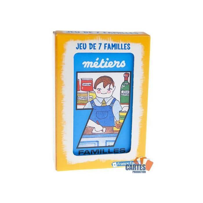 Jeu des 7 Familles : Métiers - Jeu de 42 cartes - Cdiscount Jeux - Jouets