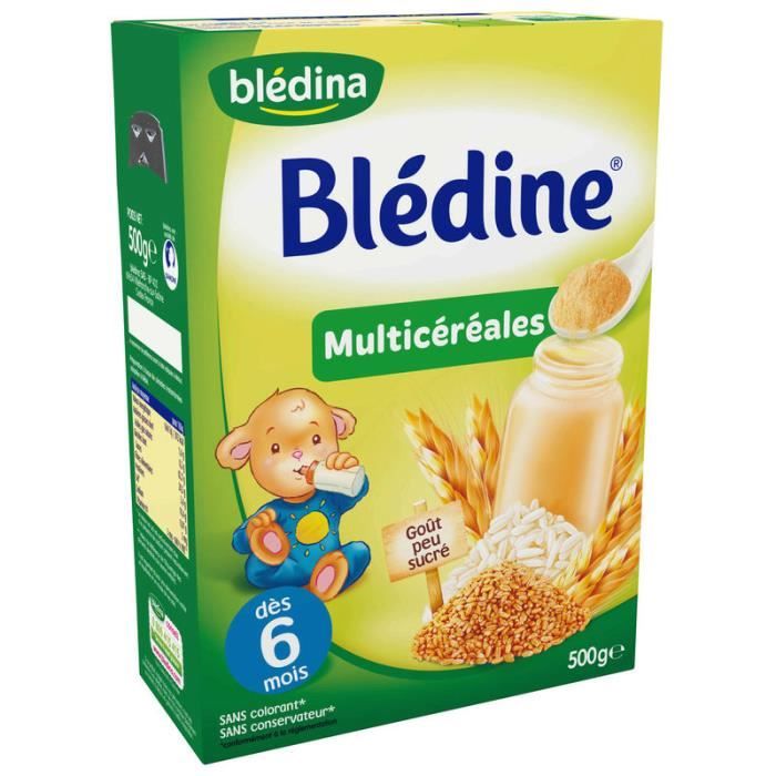 BLEDINA Blédine Multicéréales - 500 g - Dès 6 mois - Achat / Vente ...
