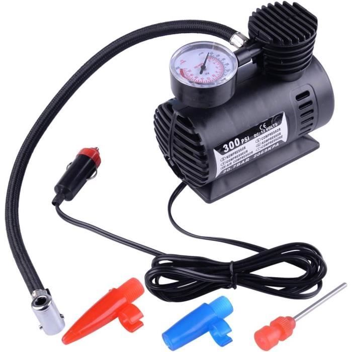 300Psi 12V Portable Mini Compresseur D'Air Auto Compresseur De Voiture ...