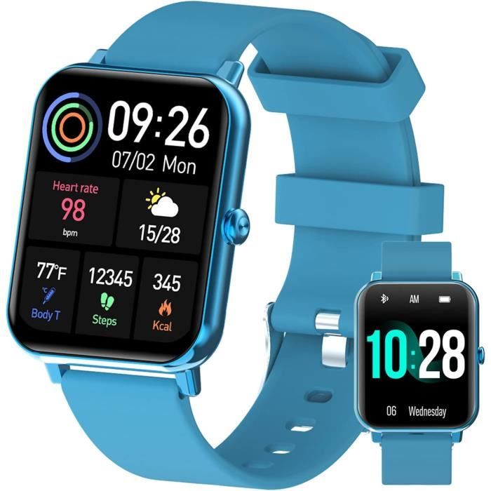 Bnmy Montre Connectée Homme Avec Température Corporelle, Appels ...