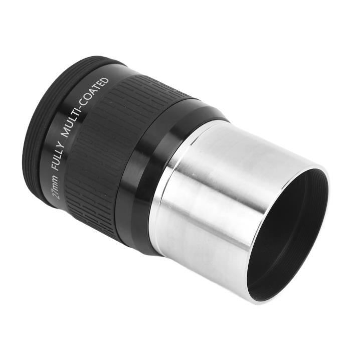 Cikonielf Oculaire de télescope Oculaire 2', Longueur Focale 27 Mm, Champ dede 52 Degrés, Verre ...