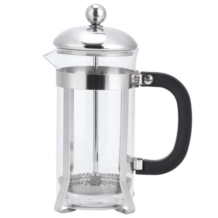 CHN Cafetière Piston French Press Couvercle en Acier Inoxydable ...