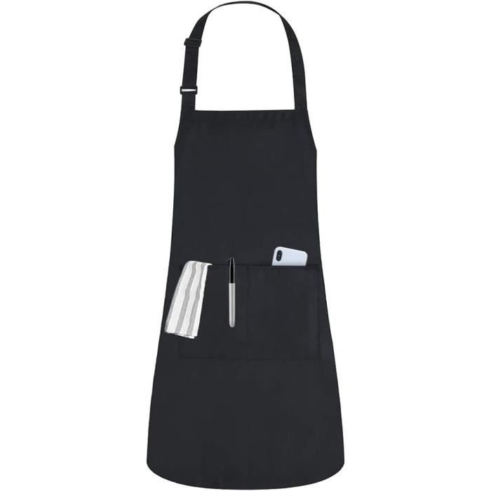 Tabliers De Cuisine Adultes Réglables Avec 2 Poches Waterdrop Résistant ...