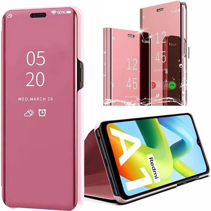 Coque pour Xiaomi Redmi A1/A2 Protection Avant et Arrière Smart View ...