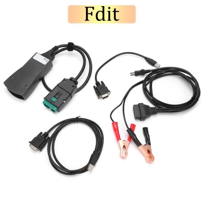 Fdit Câble de diagnostic Câble diagnostique Diagbox V7.83 Lexia 3 ...