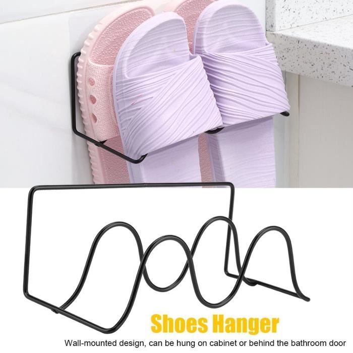 Hililand porte-chaussures mural Support à chaussures double couche ...