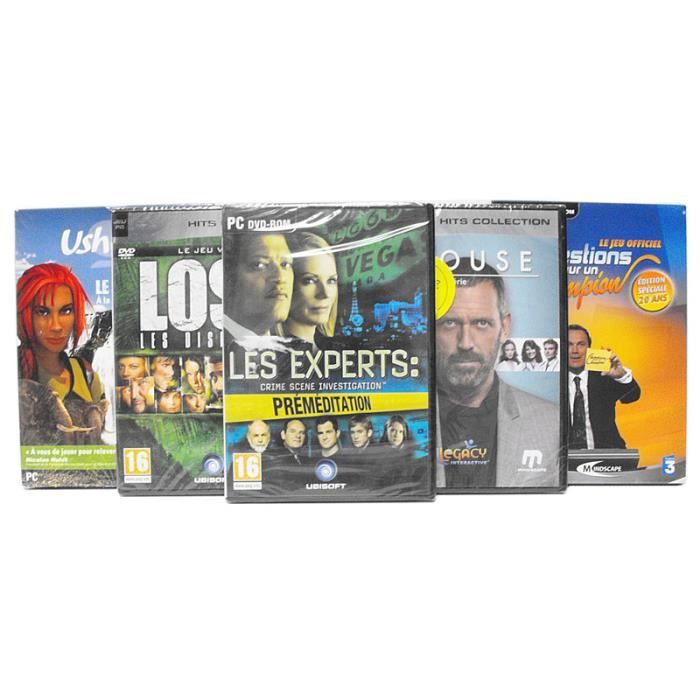Pack 5 jeux TV volume 2 - PC - Cdiscount Jeux vidéo