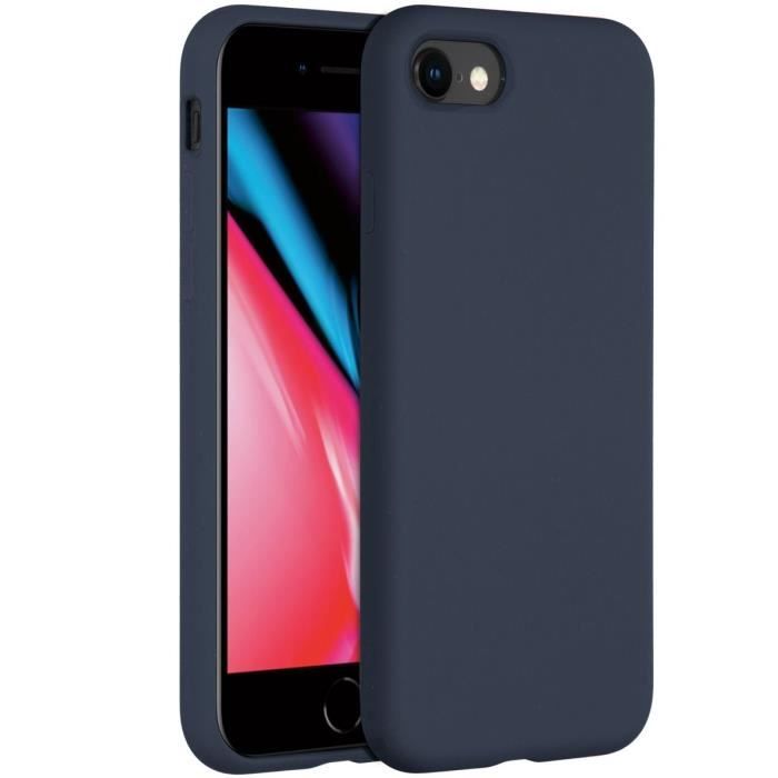 Coque iphone 8 en Silicone - Couleur Marine - Boutique AntechPro ...