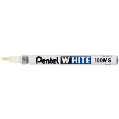 Marqueur Pentel white 100ws pointe fine blanc - PENTEL - Marqueur ...