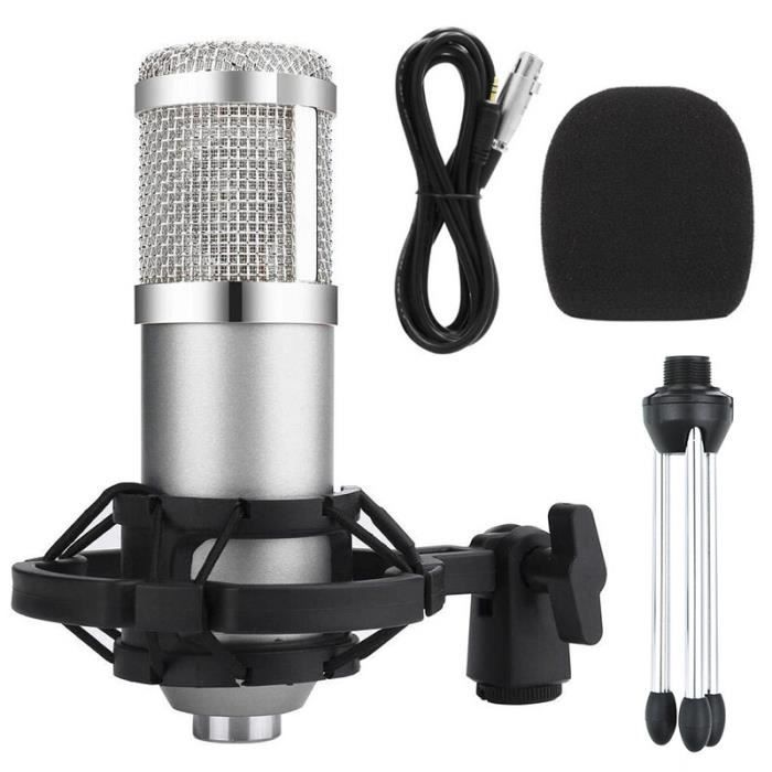 Microphone professionnel à condensateur BM 800,pour ordinateur PC ...