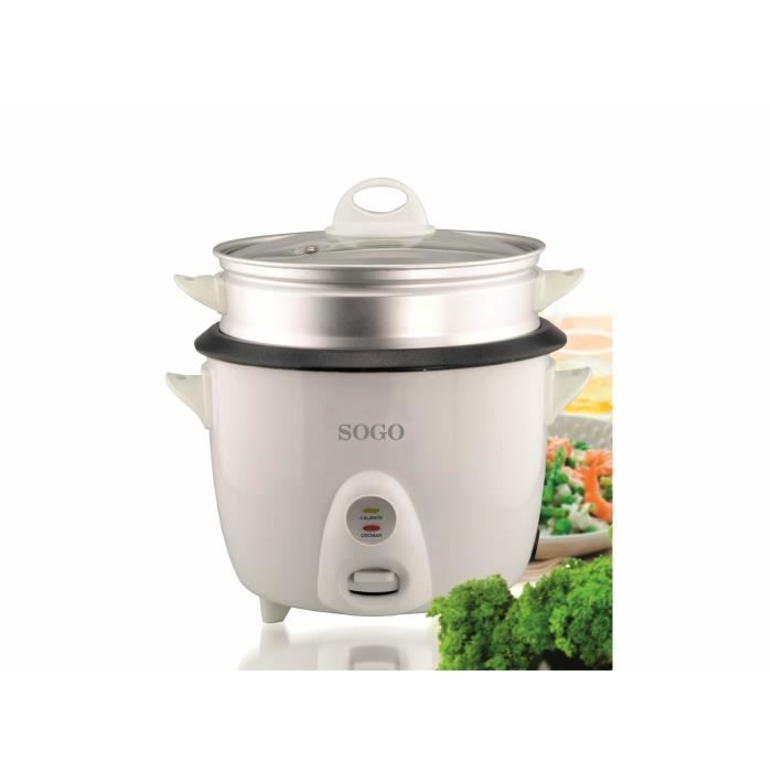 Cuiseur à riz électrique - SOGO - 1,5L - 500W - Gris - Cdiscount Electroménager