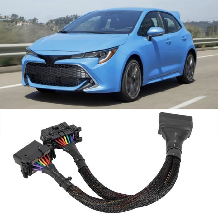 YOSOO câble OBD Y 1 à 2 OBD Adaptateur Splitter Y Câble Extension ...
