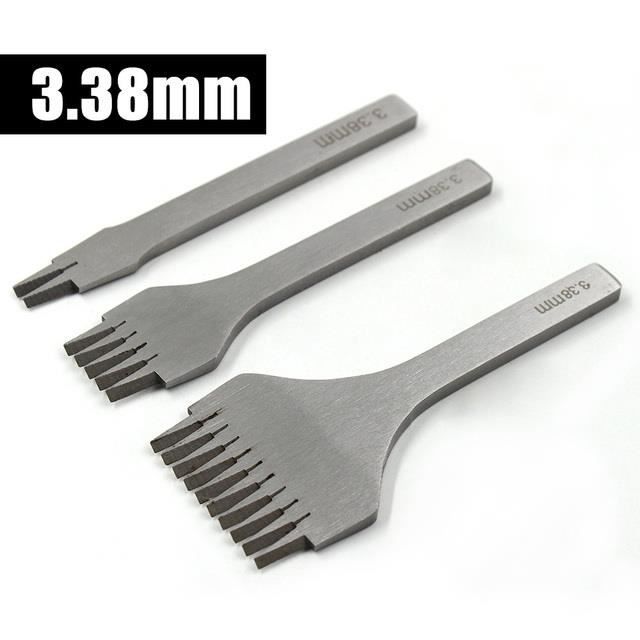 POINCON,3.38mm--Poinçons Pour Trous De Couture En Cuir De Style ...