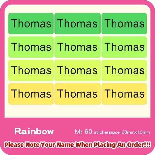 STICKER SCRAPBOOKING,Rainbow 60stickers--Autocollant multicolore arc en ...