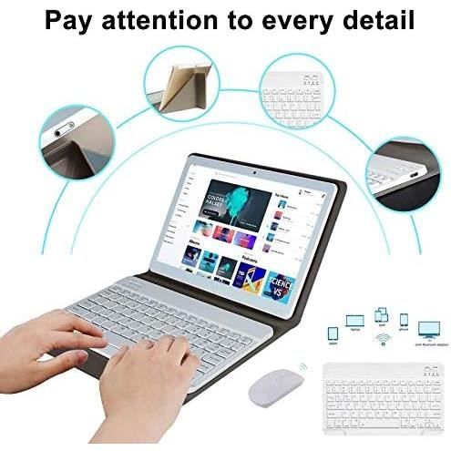 ADLWLVE 4G Tablette Tactile 10 Pouces avec Clavier FHD 4Go RAM 64Go ...