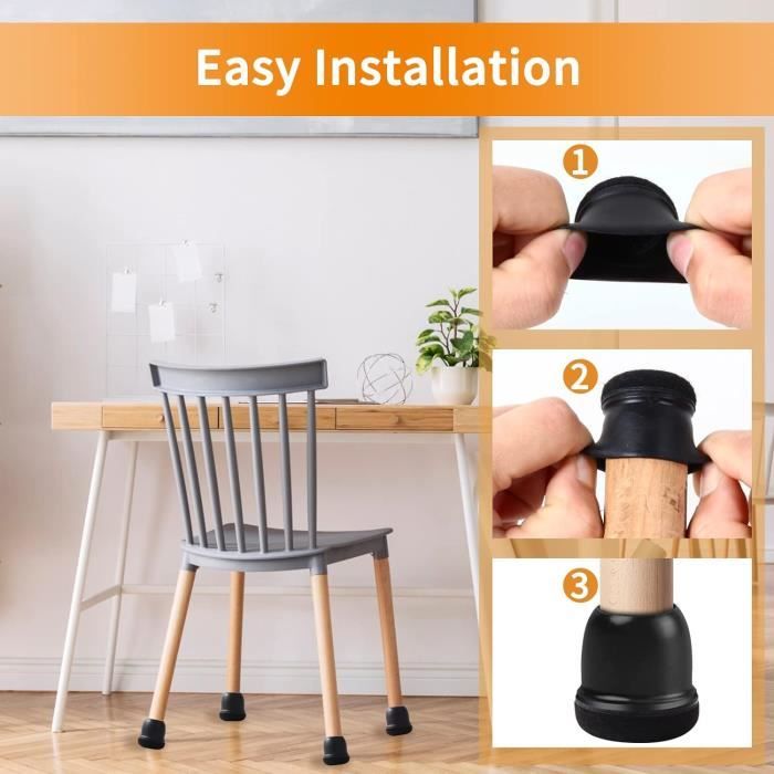 Protection Pied De Chaise, Patin De Chaise, Caoutchouc Embout De Chaise ...