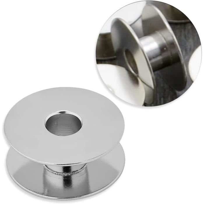 Lot De 10 Canettes Pour Machine À Coudre En Métal Robuste Sans Arêtes ...