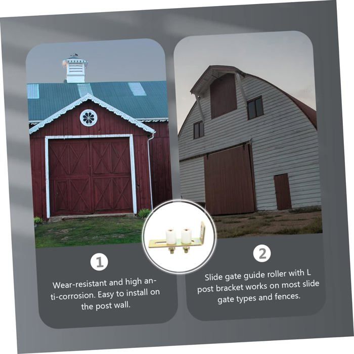 Rouleaux Guide Coulissant Rouleaux Post Support Guide Porte Support ...