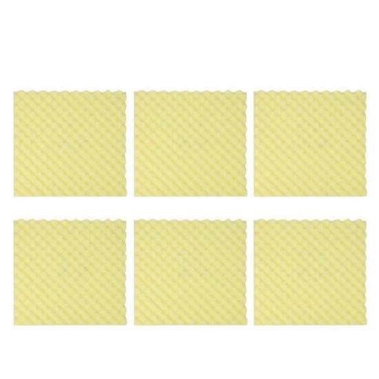 Panneau absorbant 6pcs Mousse isolant insonorisant matériel ...