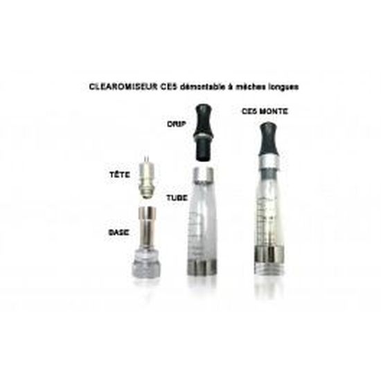 Clearomizer Ce5 démontable - Achat / Vente atomiseur e-cigarette ...