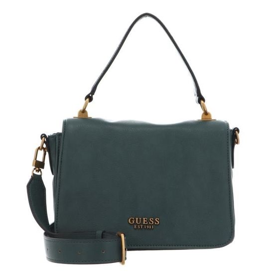 GUESS Arja Top Handle Flap Forest [238340] - sac à épaule bandoulière ...