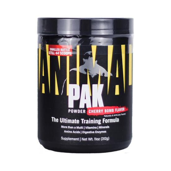 Animal Pak en poud 22 port Cerise Berry Universal Nutrition Pack ...