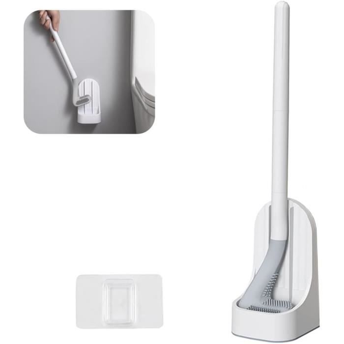 Balayette Wc,Brosse Toilette Jetable,Balai Wc,Brosse Wc Silicone,Brosse ...