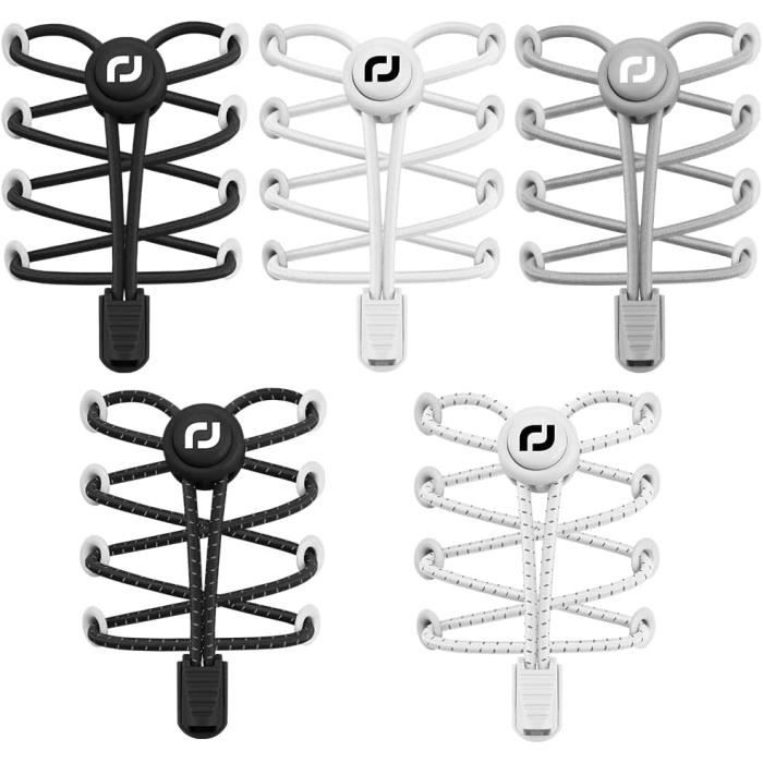 Lacets Élastiques Avec Fermeture Rapide – Système De Lacets Pour Un ...