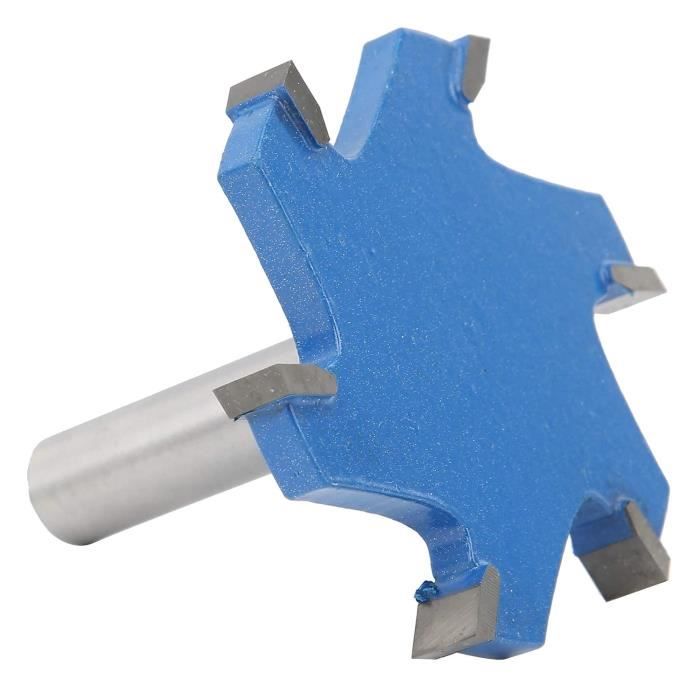 Fra Mèche de Routeur de Surfaçage CNC Spoilboard Tige de 12 Mm 6 Dents ...