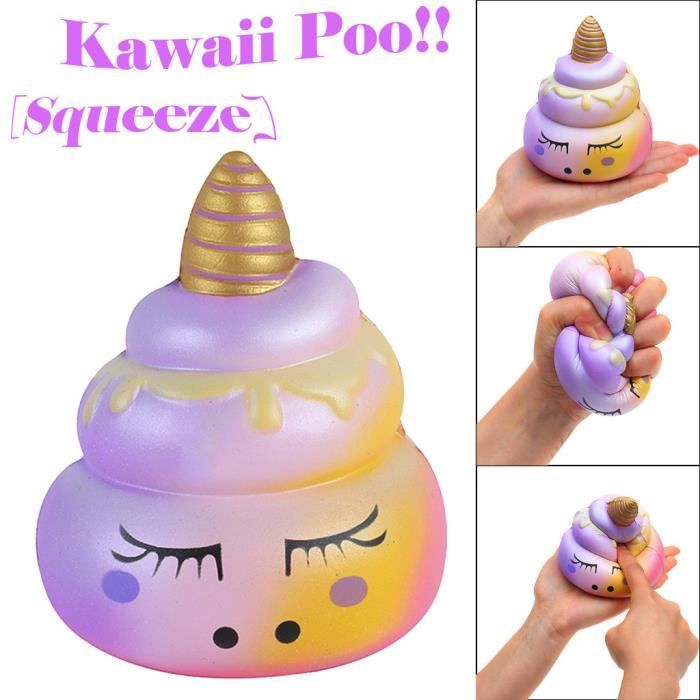 Squishies Soft Kawaii Poo - Squeeze parfumée à la hausse lente ...