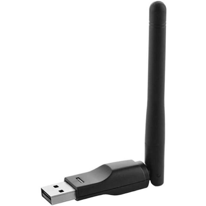 LI-150Mbps RT5370 carte réseau sans fil Mini USB 2.0 WiFi Adaptateur d'antenne PC LAN WiFi ...