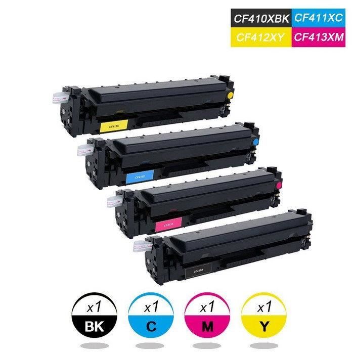 TONER COMPATIBLE HP CF41PK4 - HP Color LaserJet Pro MFP M 477 fdw ...