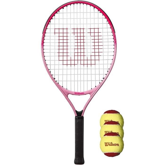 Burn Raquette de tennis pour enfant Rose [409] - Cdiscount Sport