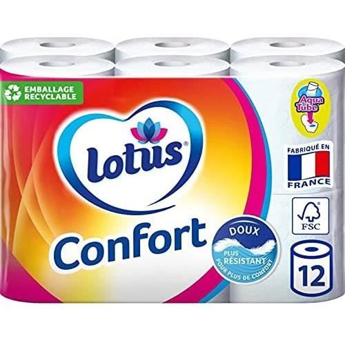 PAPIER TOILETTE Lotus Papier toilette rose ou blanc selon arrivage - Le ...