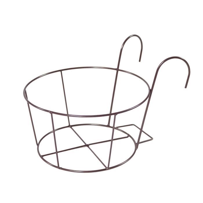 Stand de Plantes,Panier mural suspendu en fer forgé, support pour Pot ...