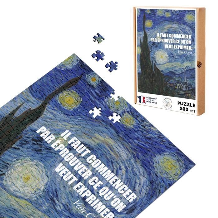 Puzzle Classique - FABULOUS - Éprouver ce Qu'on Veut Exprimer Van Gogh ...