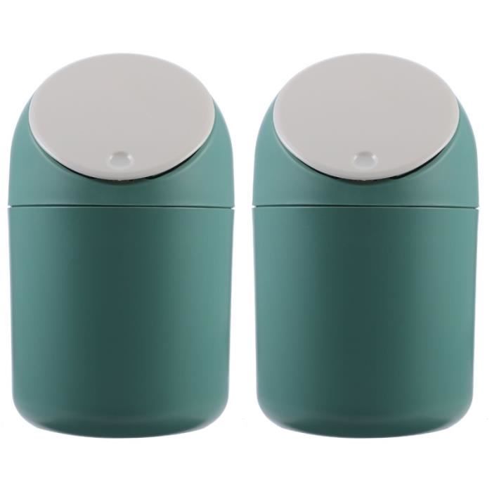 2 pcs conception simple mini basse à déchets peuvent être en tonneaux ...