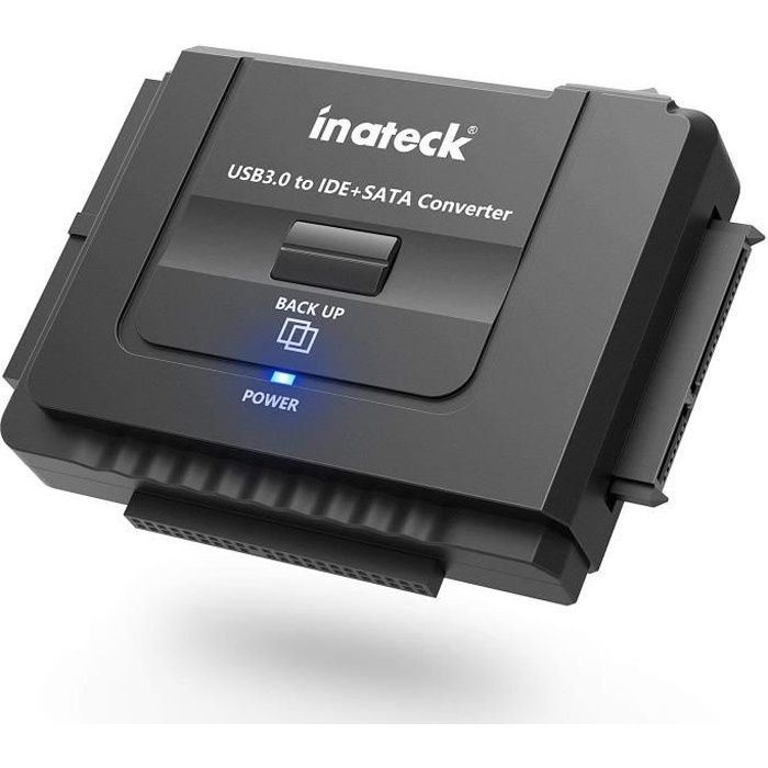 Inateck Adaptateur USB 3.0 vers Dsique Dur IDE/SATA, Convertisseur pour ...