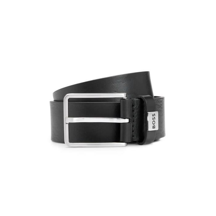 Ceinture Boss Homme Elio golf Noir cuir Noir Cdiscount Pret a Porter