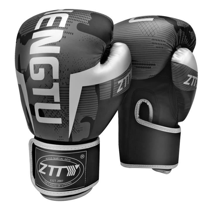 Ztty Gants De Boxe Pour Hommes Et Femmes Karaté Muay Thai Guantes De ...