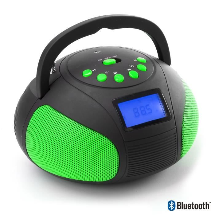 Mini Boombox Radio FM MP3 et Bluetooth - Cdiscount TV Son Photo