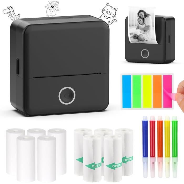 Mini Imprimante Photo Thermique,Mini Imprimante Thermique,Imprimante ...