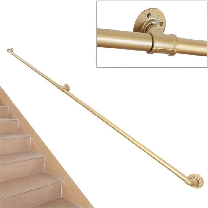 Rampe main courante pour escalier Gold, Mur de rail Securite Rambarde ...