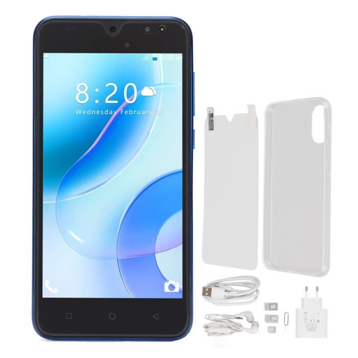 YUM- Smartphone 5.45 pouces 2GB 16GB Débloqué 3G pour 10 Prise UE bleue ...