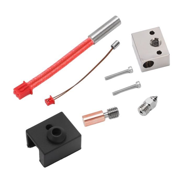Imprimante 3D Hotend Kit de Bloc Chauffant pour Extrudeuse, Haute ... Imprimante 3D Hotend Kit de Bloc Chauffant pour Extrudeuse, Haute ...